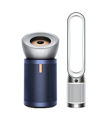 【品牌館】dyson-強效極靜甲醛偵測空氣清淨機 BP03 亮銀色及普魯士藍)